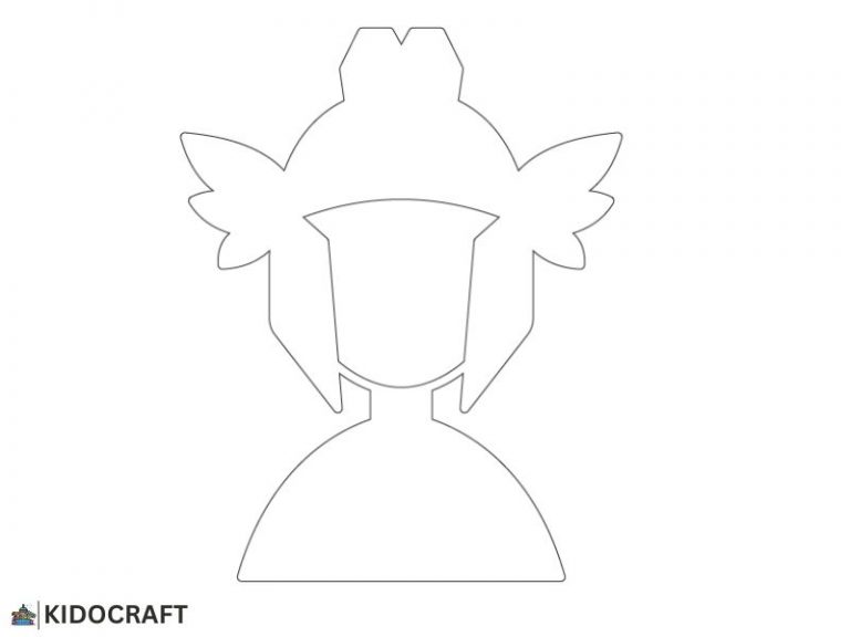 Hermes Drawing For Kids Easy With Colour-Kido Craft